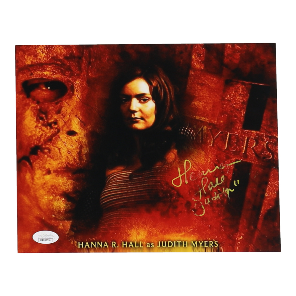 Hanna Hall Signed "Halloween" 8x10 Photo Inscribed "Judith" (JSA ...
