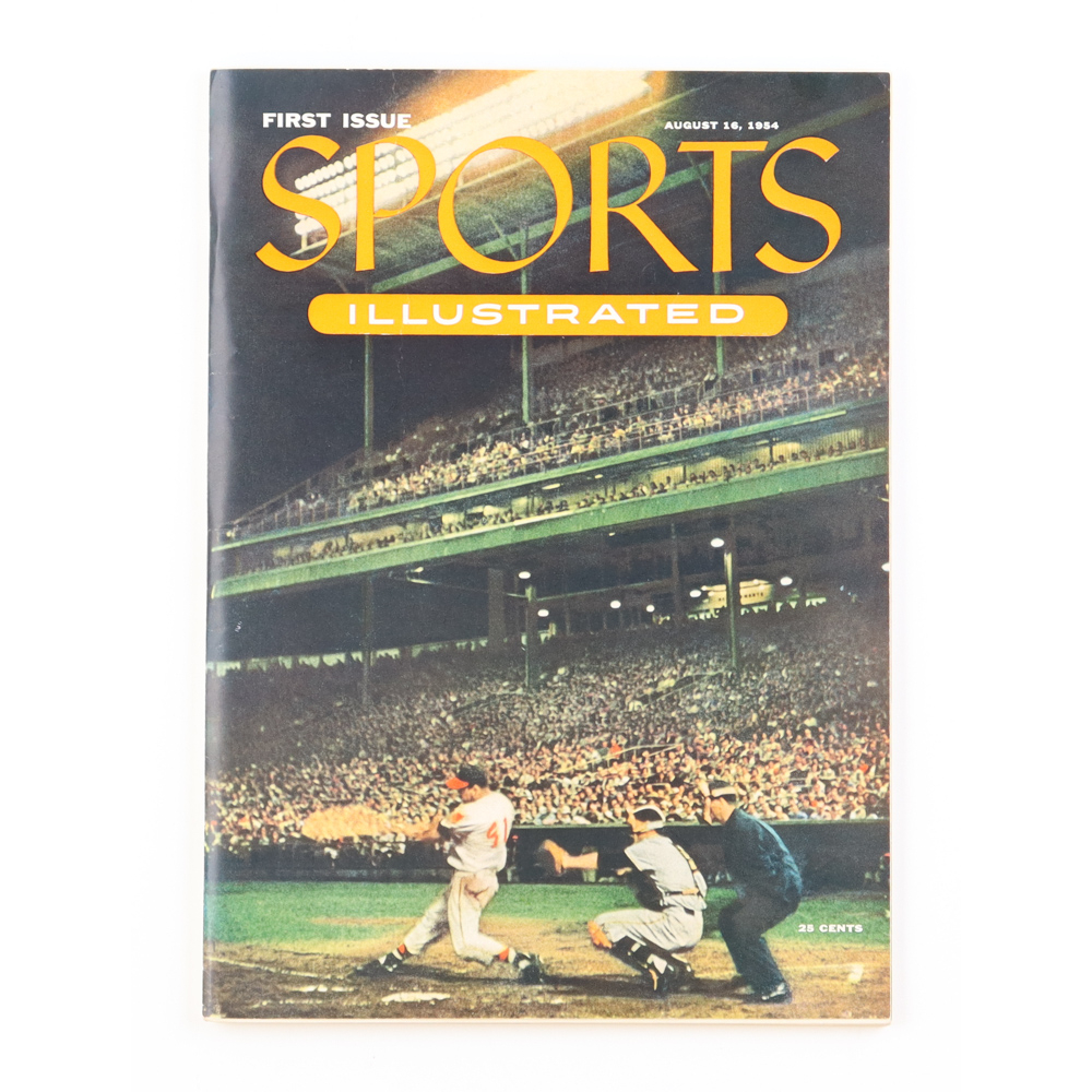 August 19, 1954 Sports Illustrated Magazine First Issue Full Magazine ...