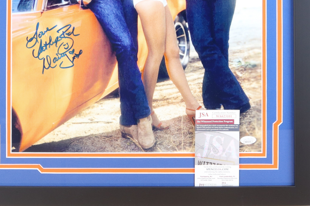 Tom Wopat, John Schneider & Catherine Bach Signed "Dukes of Hazzard ...