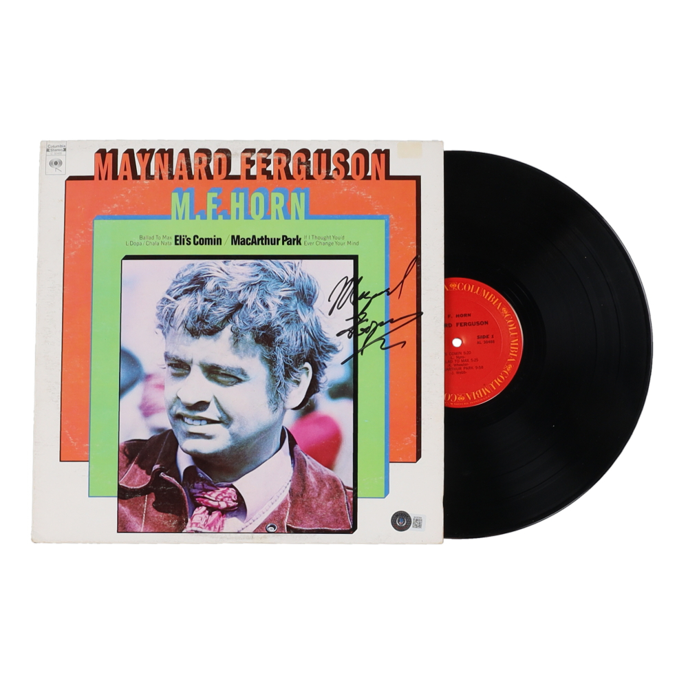 Maynard Ferguson Signed "M.F. Horn" Vinyl Record Album (Beckett ...
