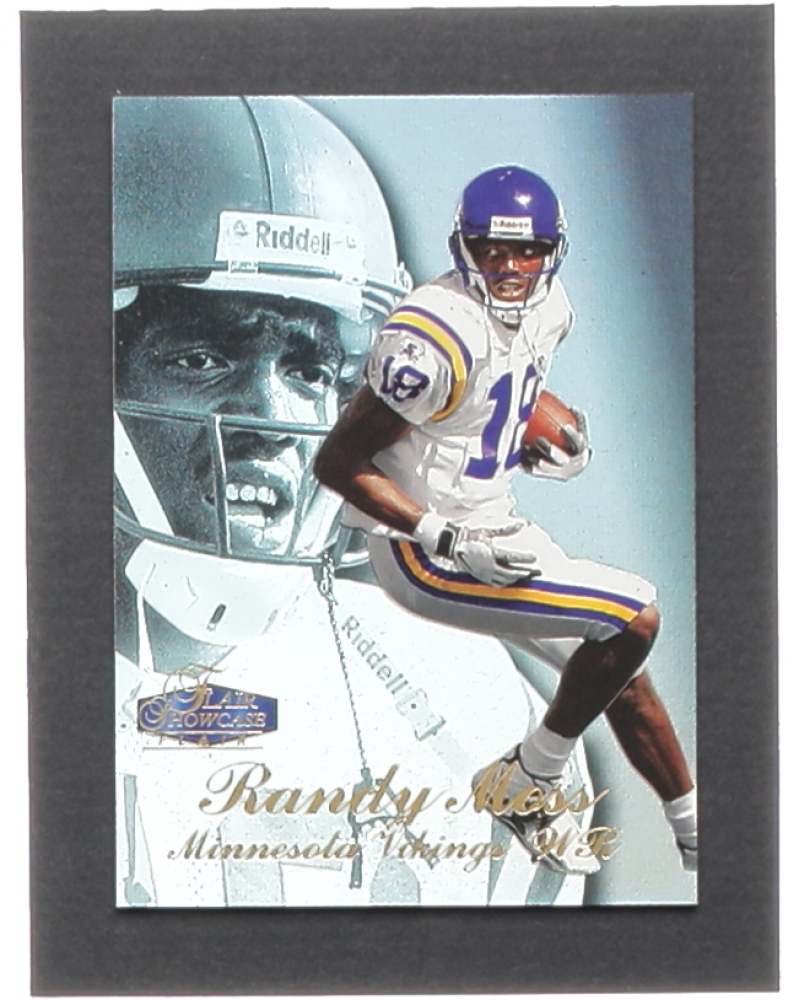 Randy Moss 1998 Flair Showcase Row 3 #5 RC | Pristine Auction