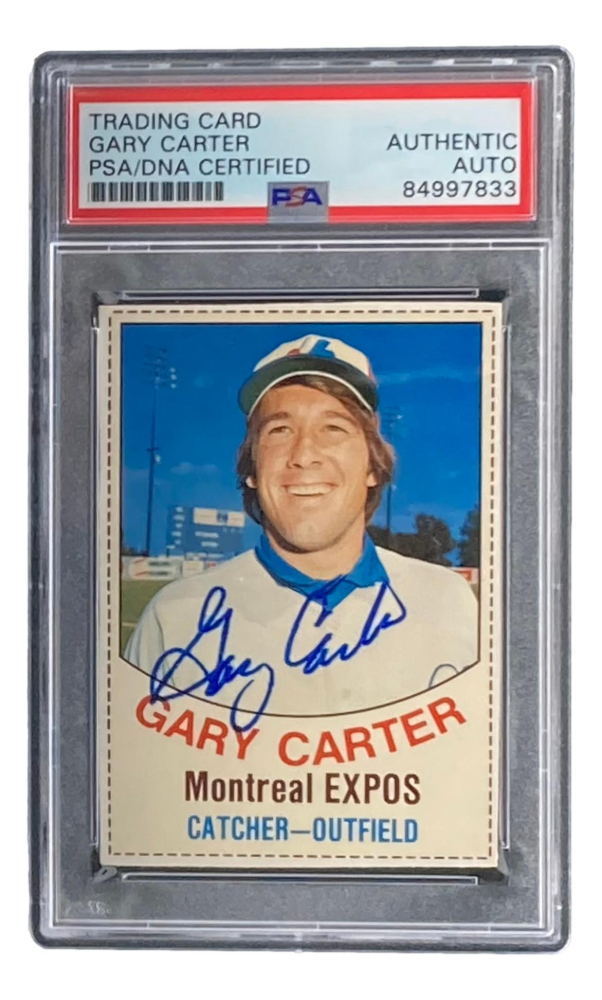 Gary Carter Signed 1977 Hostess #41 (PSA) | Pristine Auction