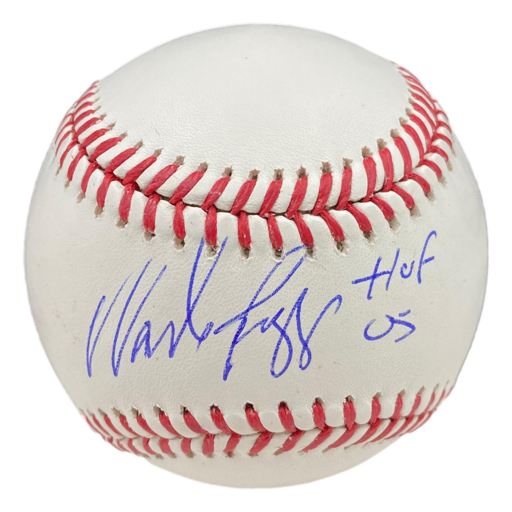Wade Boggs Signed OML Baseball Inscribed "HOF 05" (Beckett) | Pristine Auction