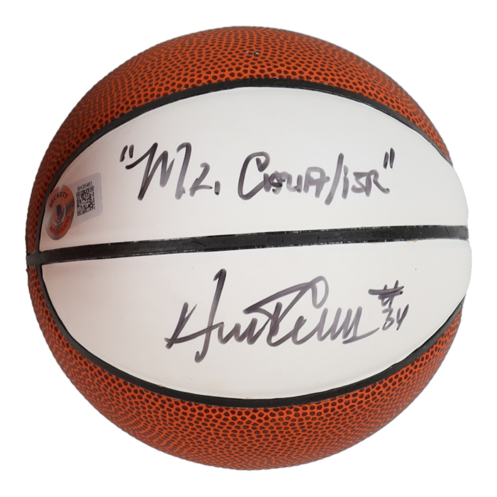 Austin Carr Signed Mini Basketball Inscribed "Mr. Cavalier" (PSA ...