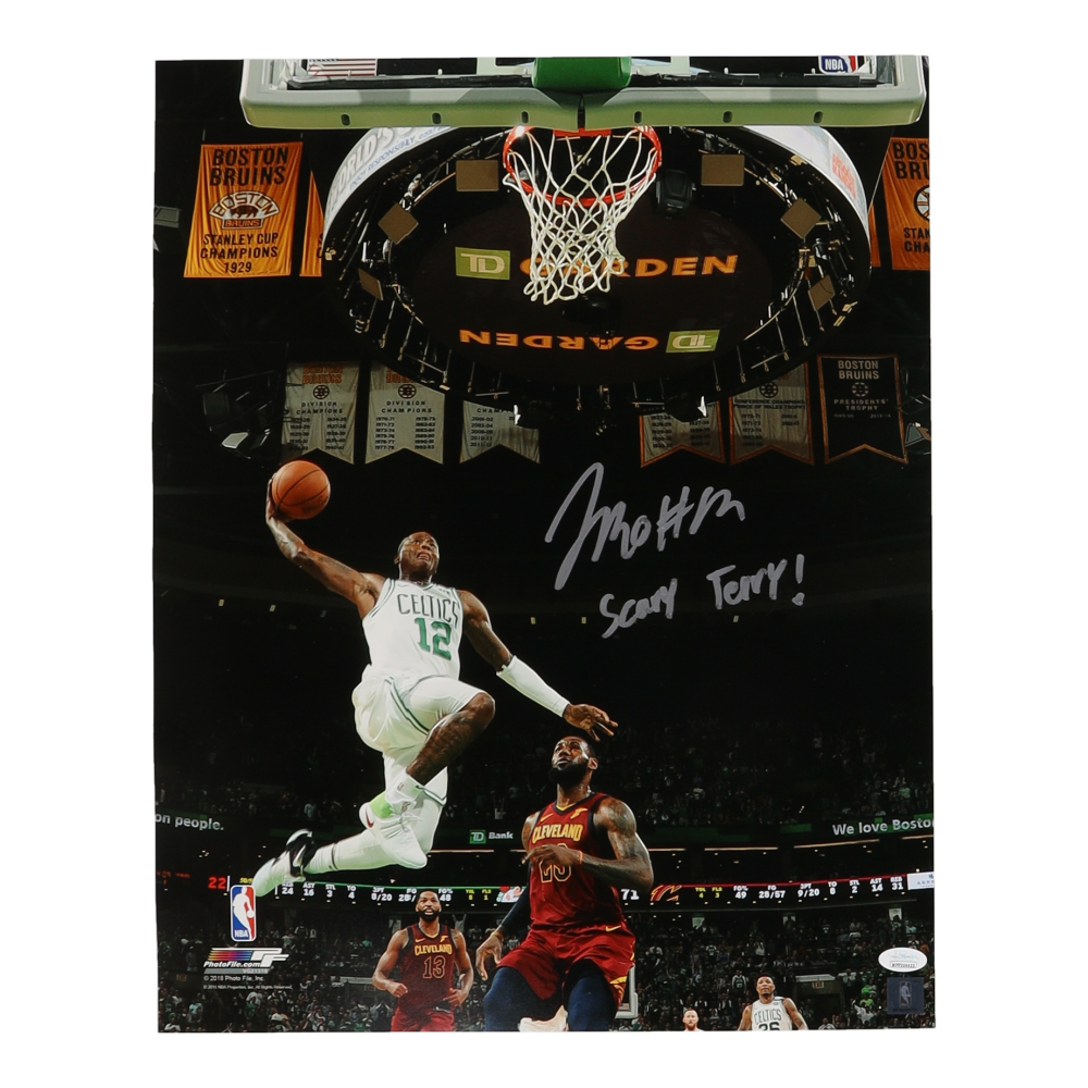 Terry Rozier Signed Celtics 16x20 Photo Inscribed "Scary Terry!" (JSA ...