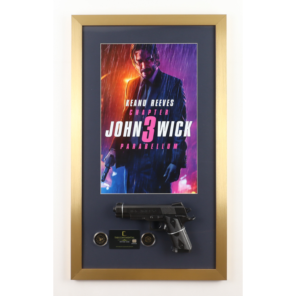 "John Wick Chapter 3 Parabellum" Custom Framed Movie Poster Display ...
