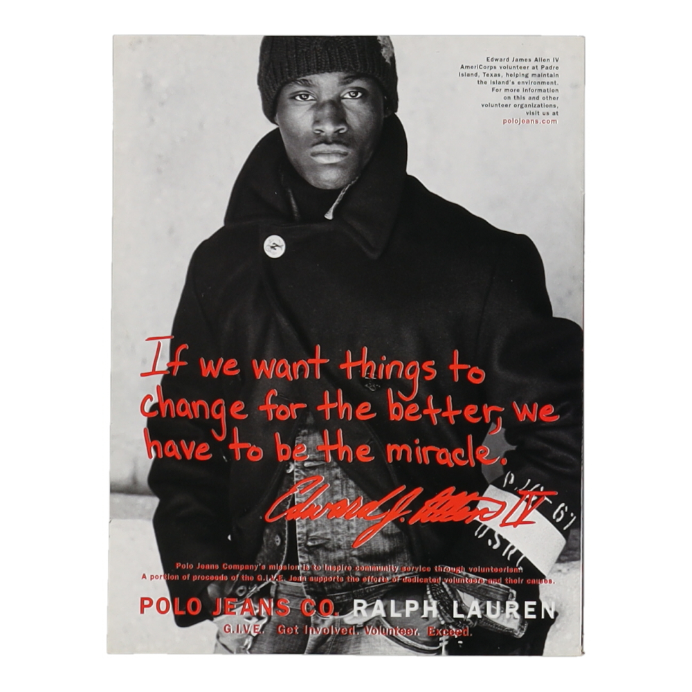 Usher Raymond Signed 2004 "Blender" Magazine Inscribed "2004 (Beckett ...