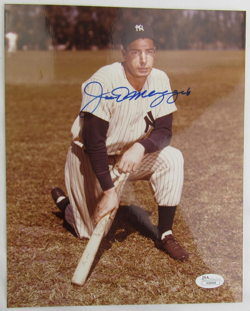 Joe DiMaggio Signed 8x10 (JSA) | Pristine Auction
