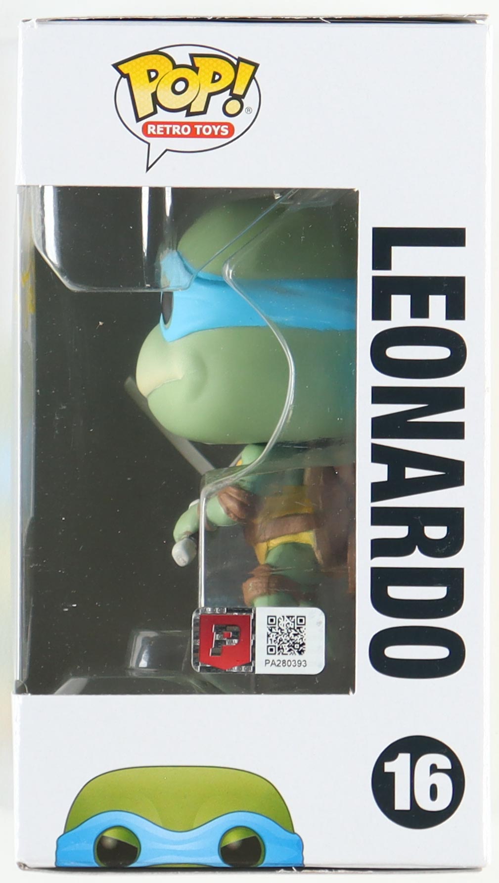 Kevin Eastman Signed "Teenage Mutant Ninja Turtles" #16 Leonardo Funko Pop! Vinyl Figure (PA ...