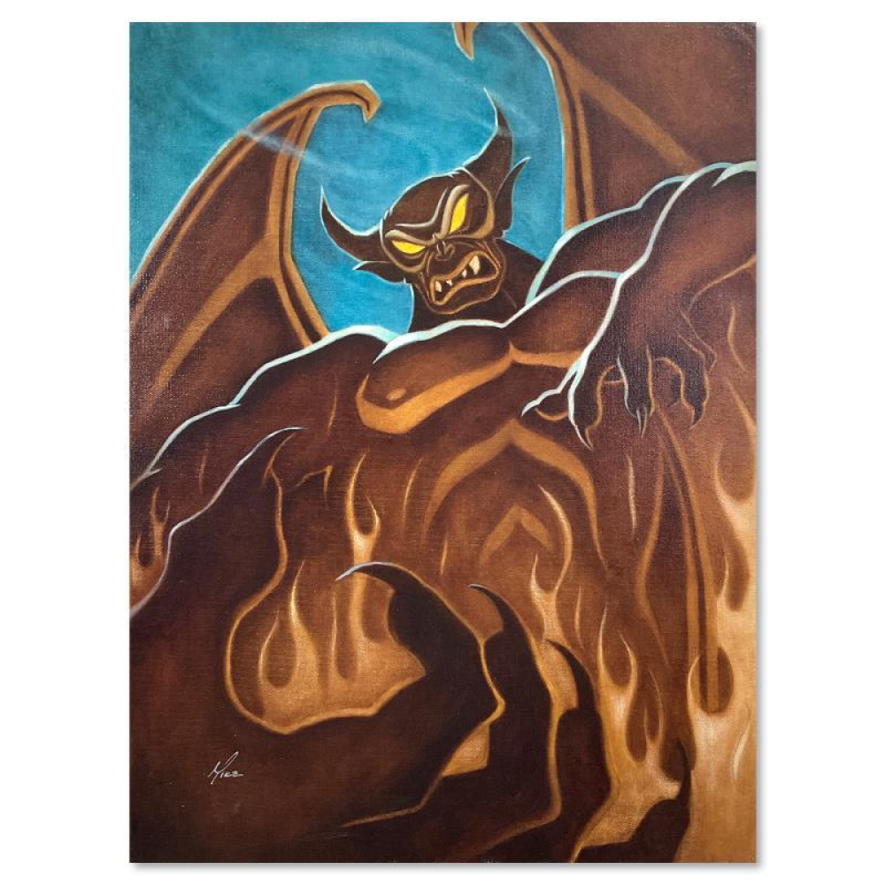 Mike Kupka Signed "Night on Bald Mountain" LE 15x20 Giclee on Canvas ...