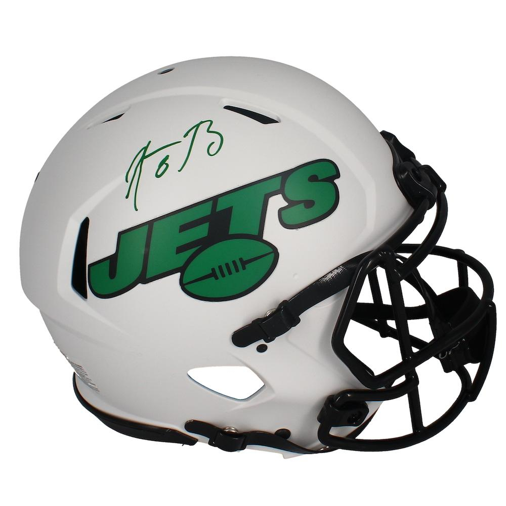 Aaron Rodgers Signed Jets Full-Size Authentic On-Field Lunar Eclipse ...