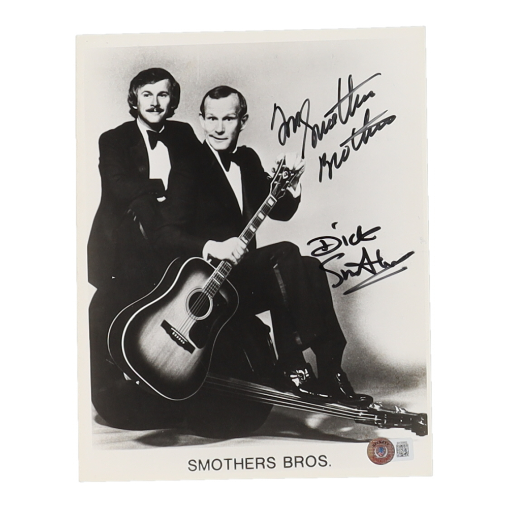 Dick Smothers Signed 8x10 Photo Inscribed 'The Smothers Brothers ...