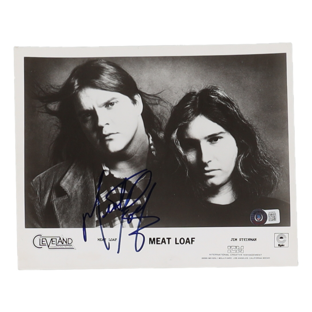 Meat Loaf Signed 8x10 Photo (Beckett) | Pristine Auction