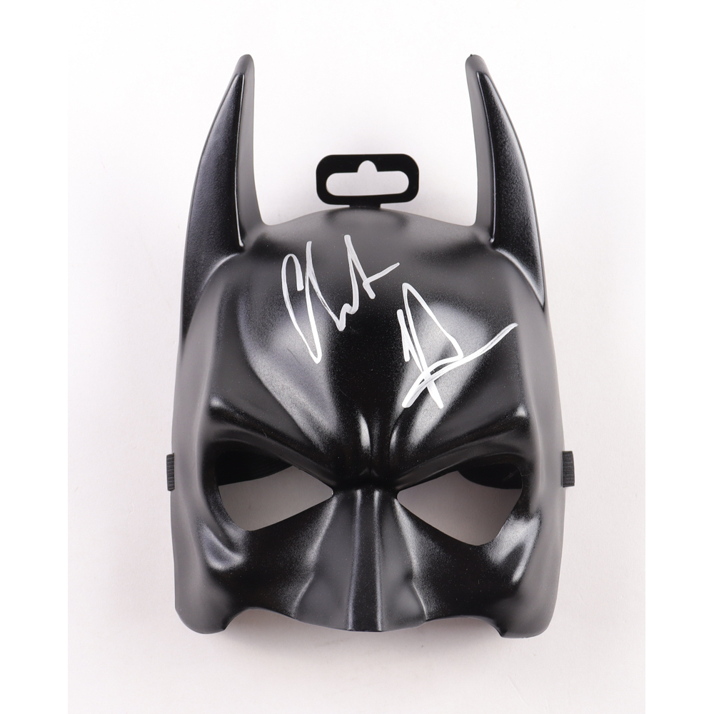 Christian Bale Signed "Batman" Mask (Beckett) | Pristine Auction