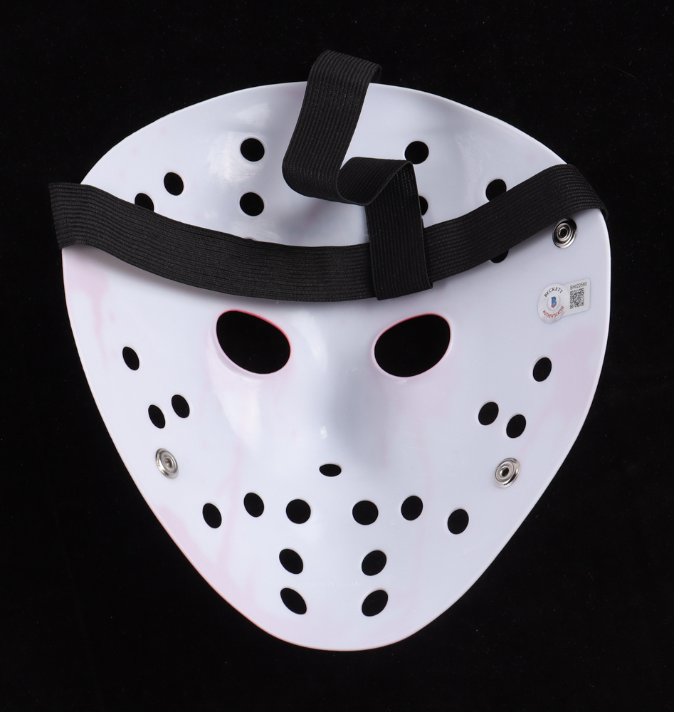 Kane Hodder Signed "Friday the 13th" Mask Inscribed "Jason" (Beckett ...