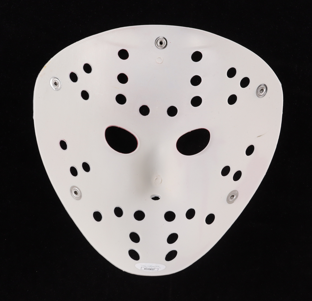 Kane Hodder Signed "Friday the 13th" Mask Inscribed "Jason" (JSA ...