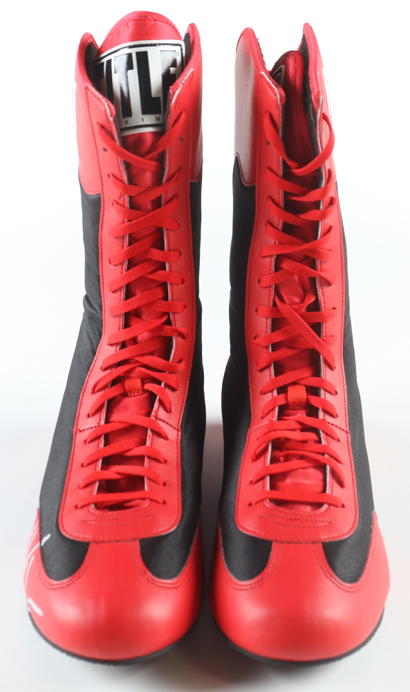 Mike Tyson Signed Everlast Pro Boxing Boots (JSA & Tyson) | Pristine ...