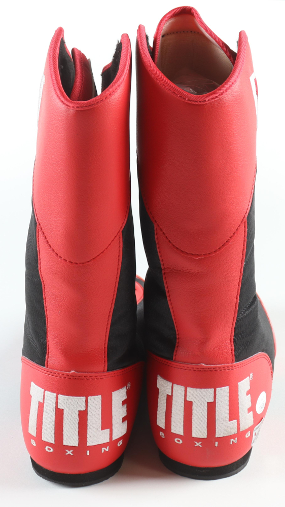 Mike Tyson Signed Everlast Pro Boxing Boots (JSA & Tyson) | Pristine ...
