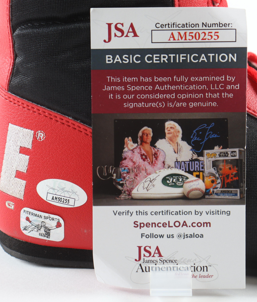 Mike Tyson Signed Everlast Pro Boxing Boots (JSA & Tyson) | Pristine ...