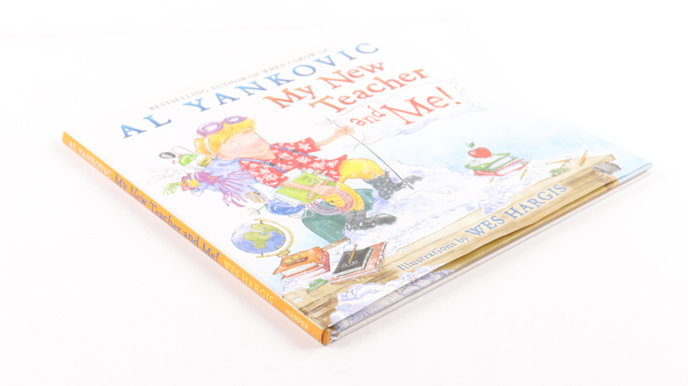 Weird Al Yankovic Signed "My New Teacher And Me" Hardcover Book ...