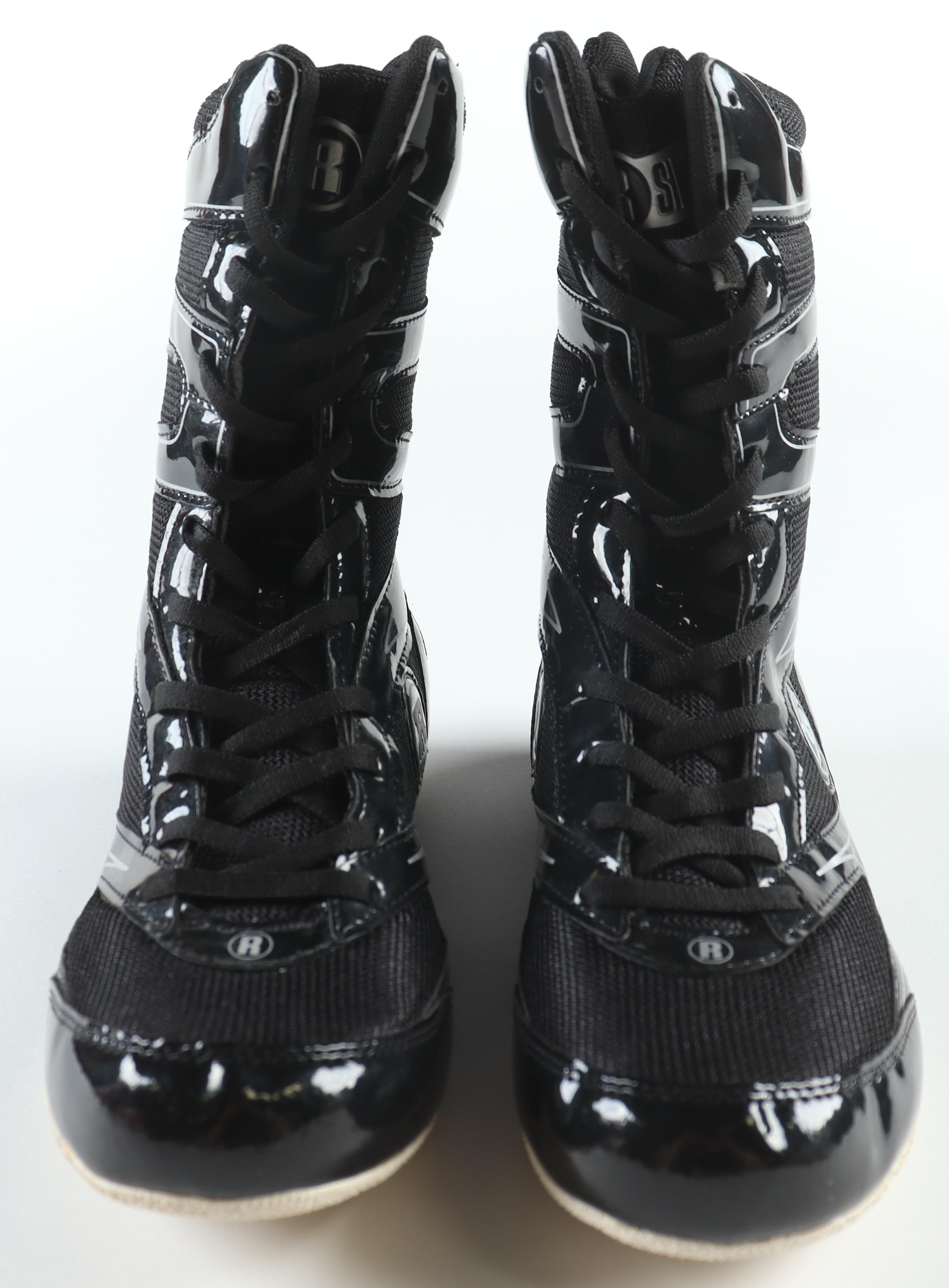 Mike Tyson Signed Ringside Boxing Shoes (JSA & Tyson) | Pristine Auction