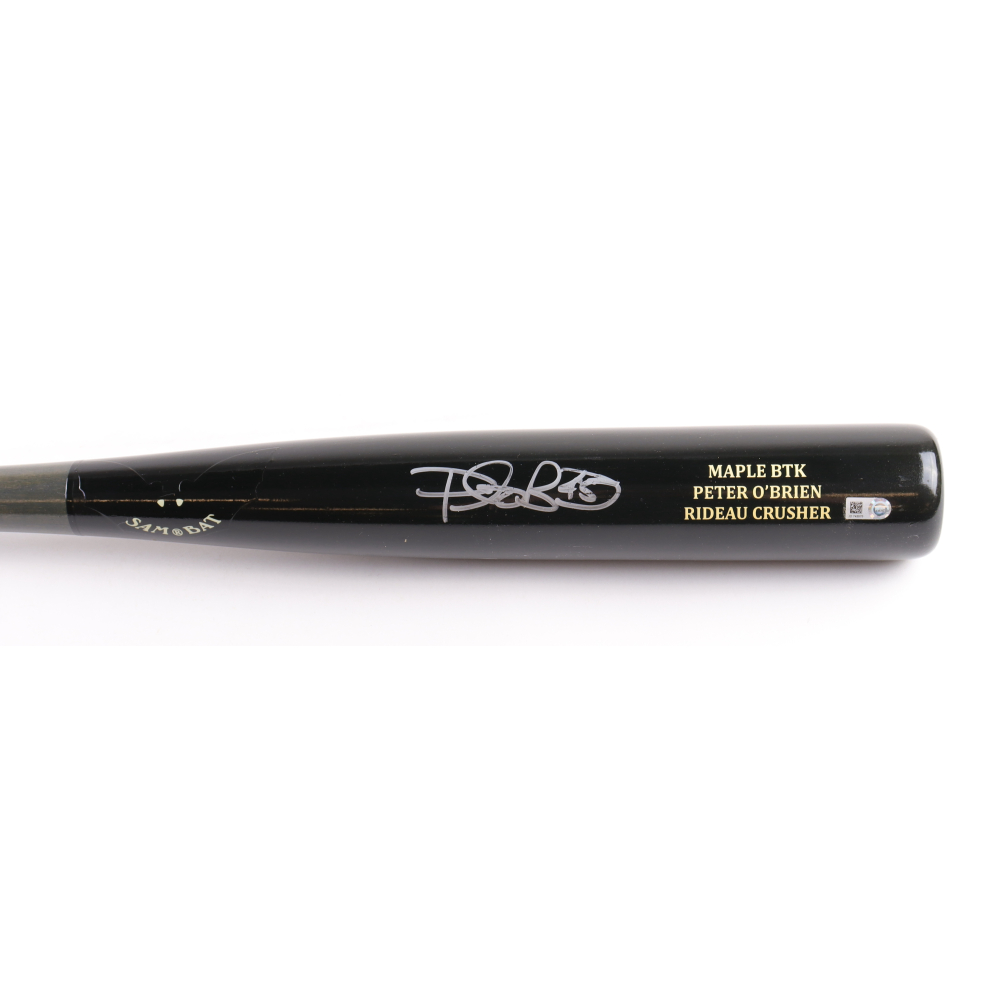 Peter O'Brien Signed Sam Bat Baseball Bat (MLB) | Pristine Auction