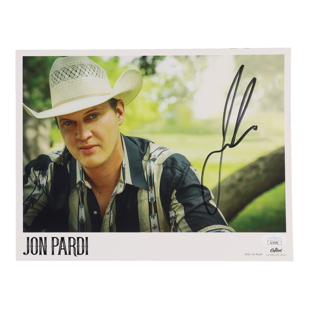 Jon Pardi Signed 8x10 Photo (JSA) | Pristine Auction