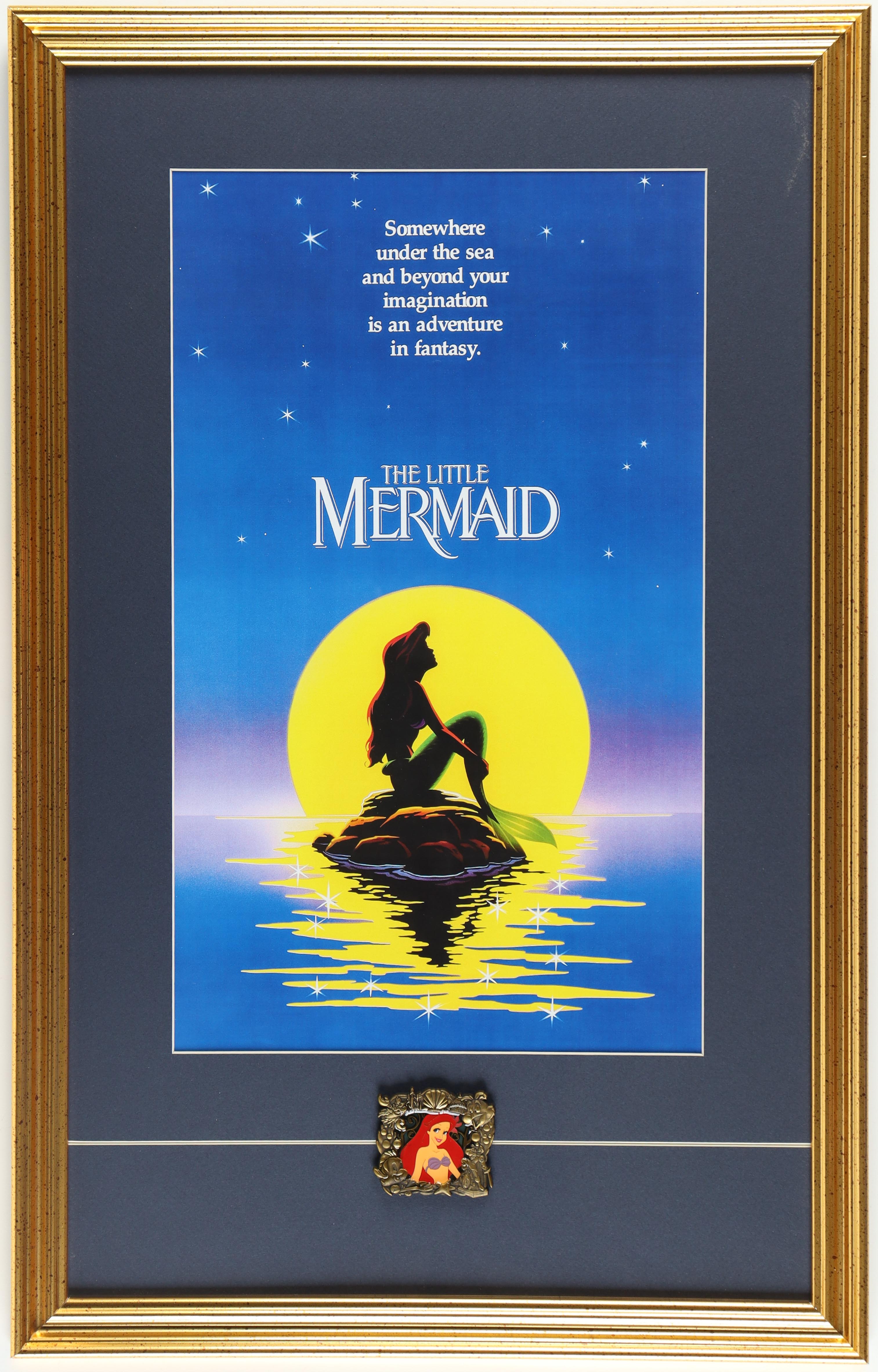 Walt Disney's "The Little Mermaid" Custom Framed Print Display with LE ...