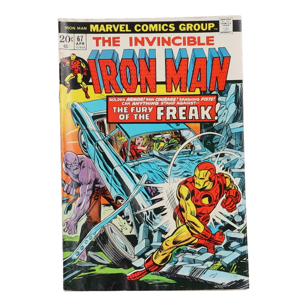 1973 "Iron Man" #67 Marvel Comic Book | Pristine Auction