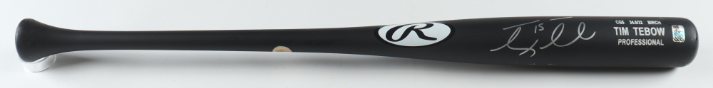Tim Tebow Signed Rawlings Baseball Bat (Tebow) | Pristine Auction