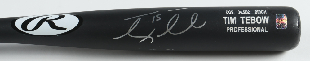 Tim Tebow Signed Rawlings Baseball Bat (Tebow) | Pristine Auction