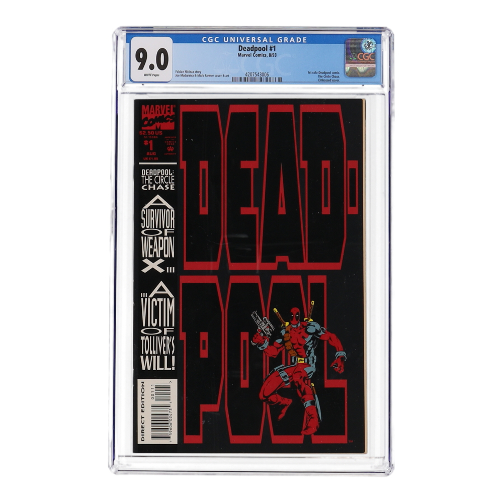 1993 "Deadpool" #1 Marvel Comic Book (CGC 9.0) | Pristine Auction