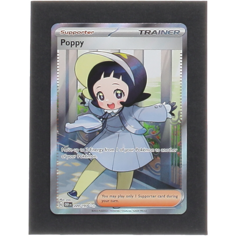 Poppy Pokemon 2023 Obsidian Flames #220 | Pristine Auction