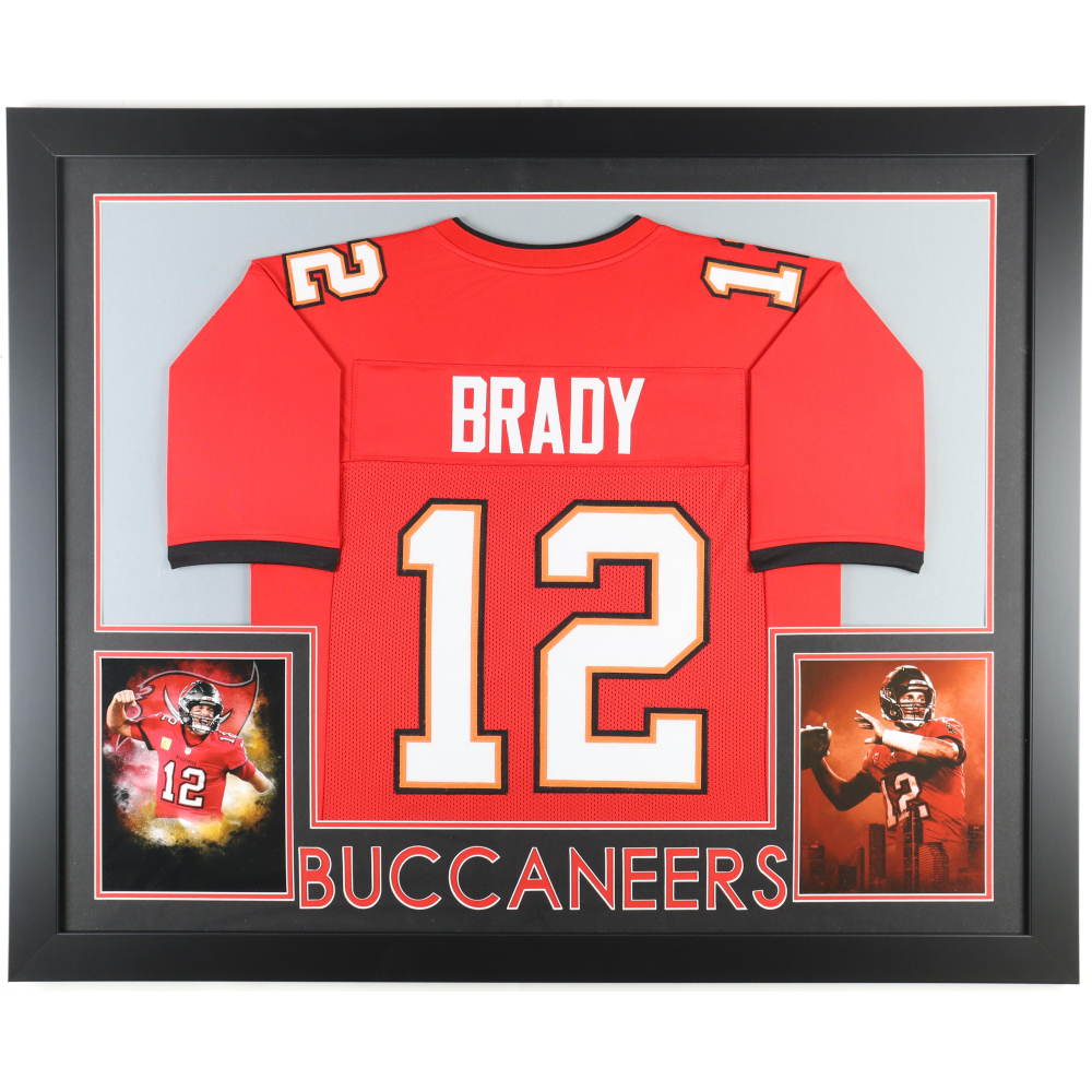 Tom Brady Custom Framed Jersey Display | Pristine Auction