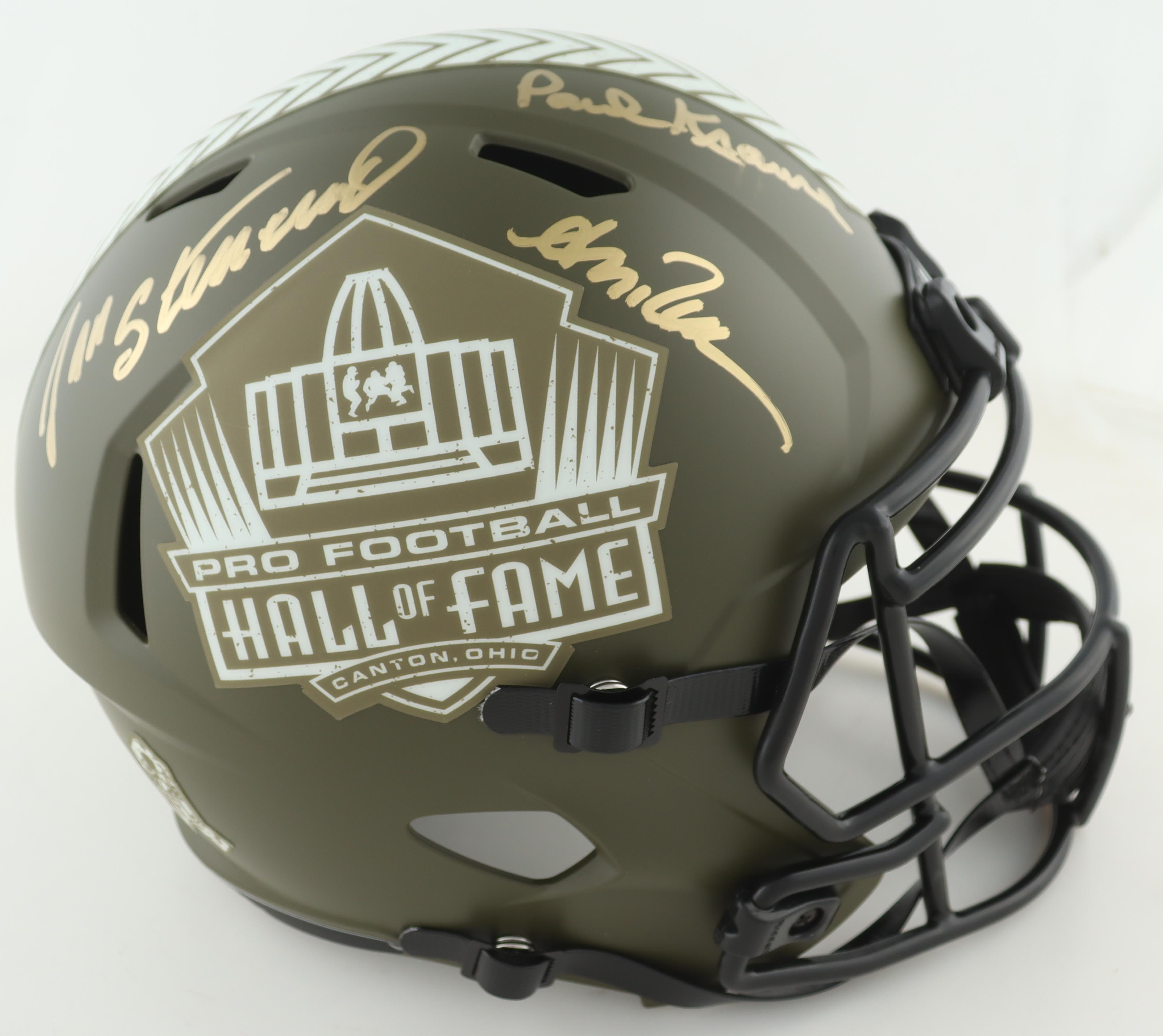 Pro Football Hall of Fame Salute to Service Alternate Speed Helmet ...