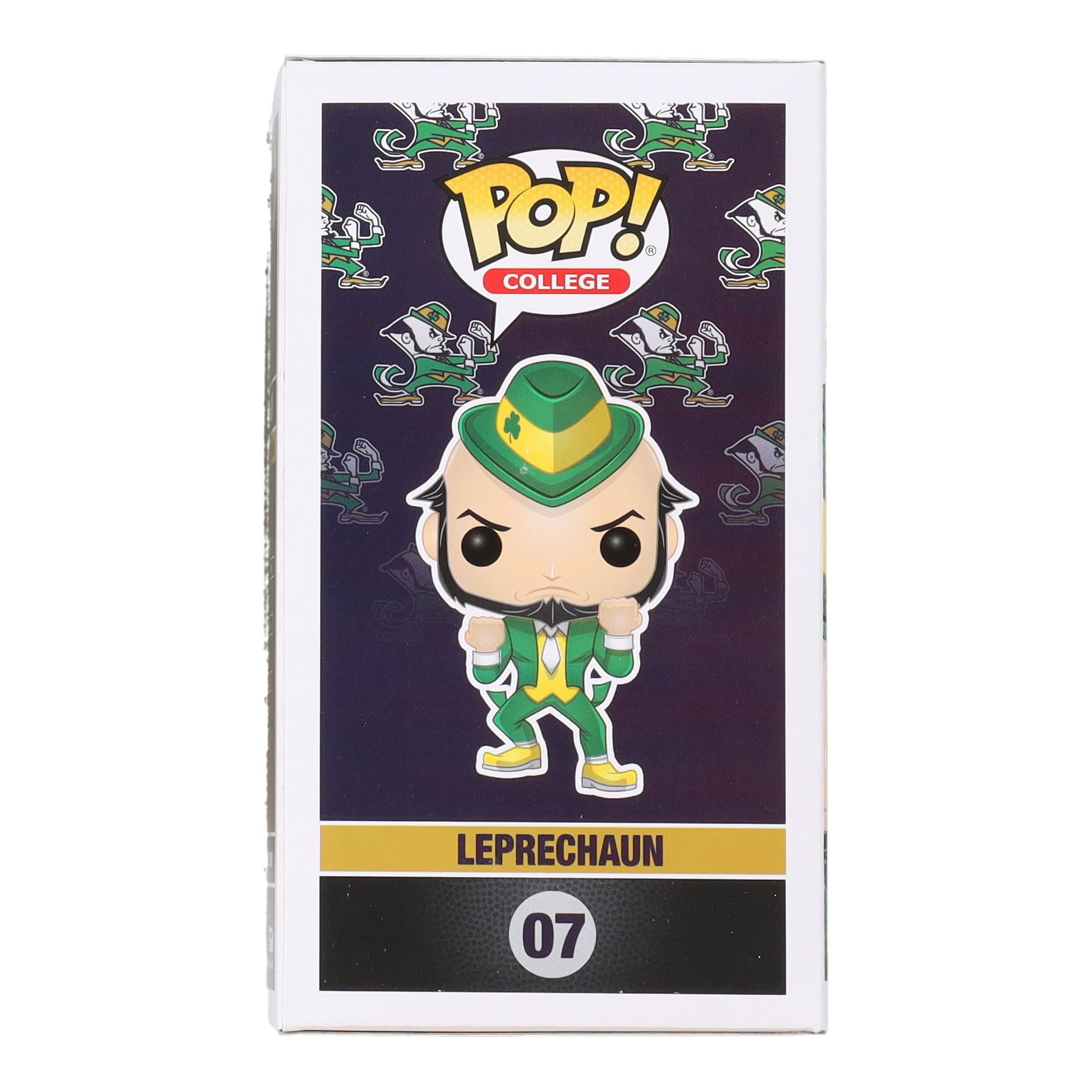 Sam Hartman Signed Notre Dame Fighting Irish #07 Leprechaun Funko Pop ...
