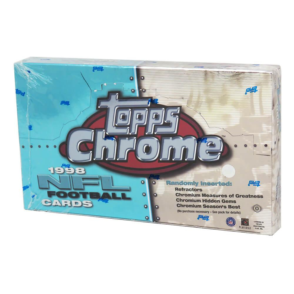 1998 Topps Chrome Football Hobby Box with (24) Packs | Pristine Auction