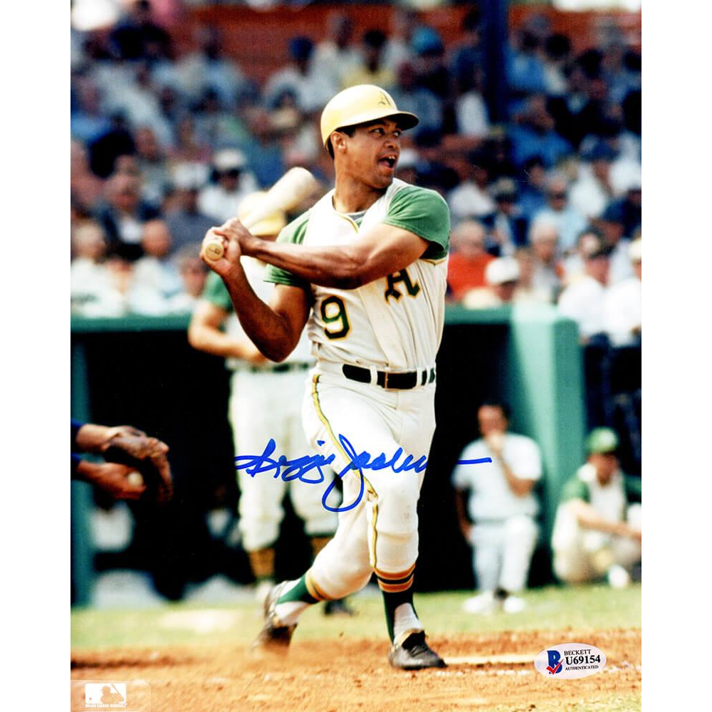 Reggie Jackson Signed Athletics 8x10 Photo (Beckett) | Pristine Auction