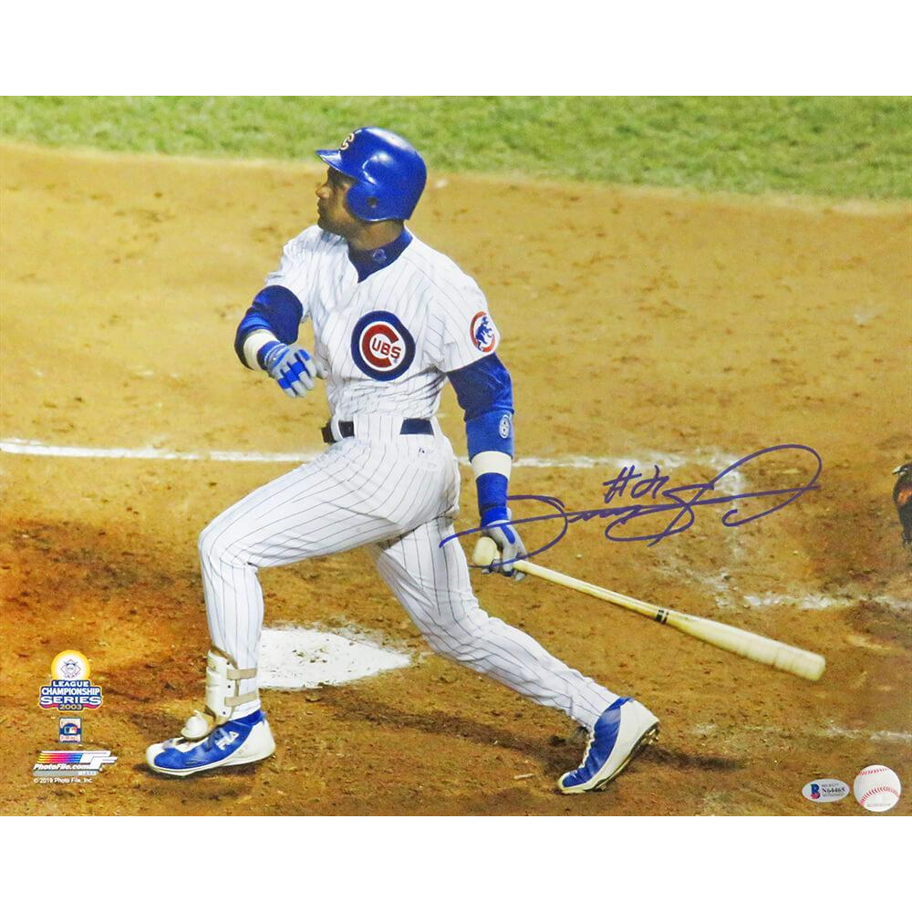 Sammy Sosa Signed Cubs 16x20 Photo (Beckett) | Pristine Auction