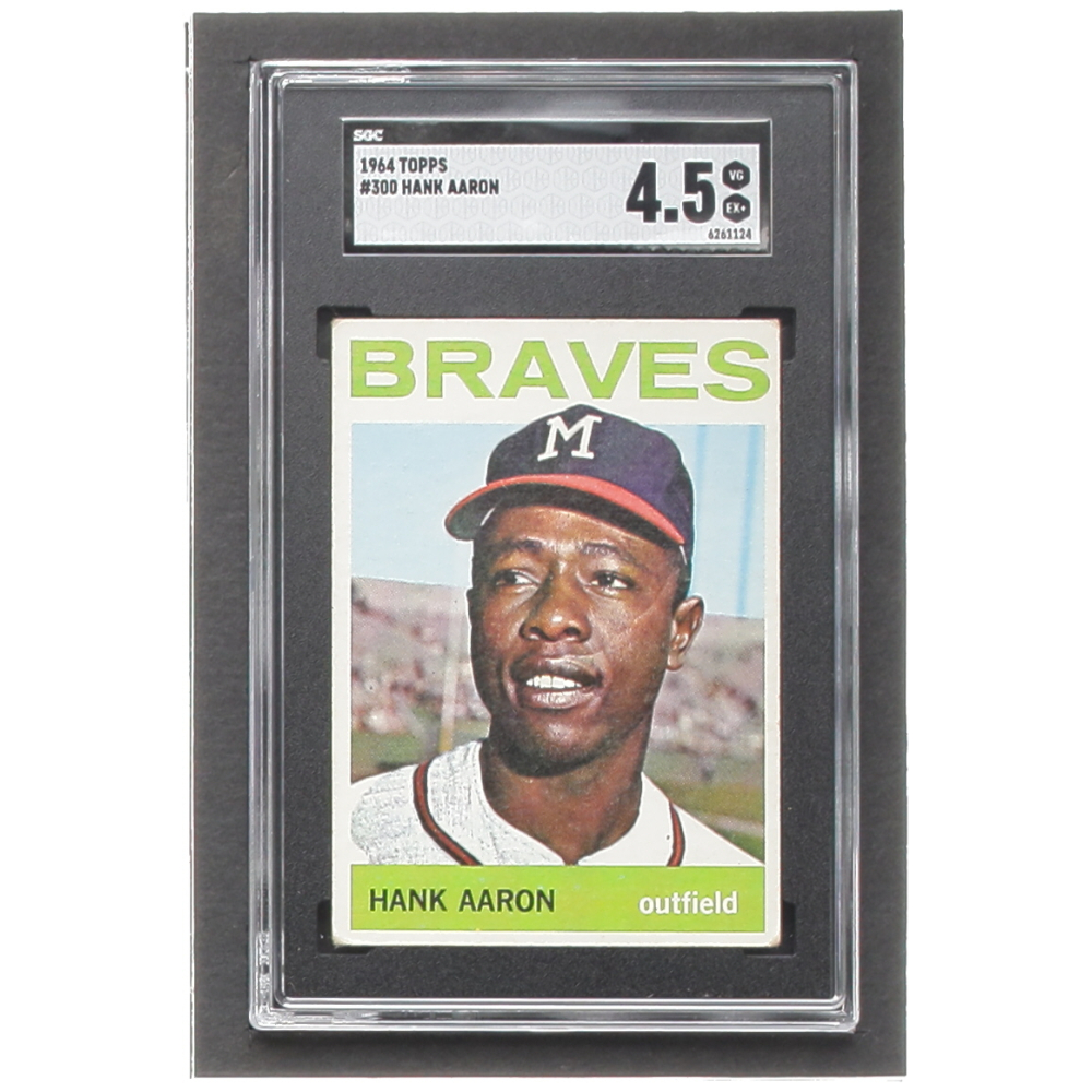 Hank Aaron 1964 Topps #300 (SGC 4.5) | Pristine Auction