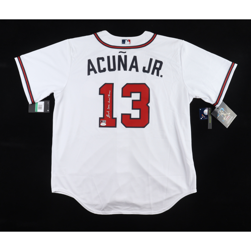 Ronald Acuna Jr. Signed Braves Jersey (Acuna Jr. & JSA) | Pristine Auction