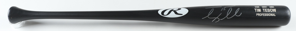 Tim Tebow Signed Rawlings Baseball Bat (Tebow) | Pristine Auction