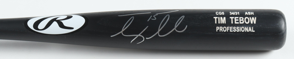 Tim Tebow Signed Rawlings Baseball Bat (Tebow) | Pristine Auction