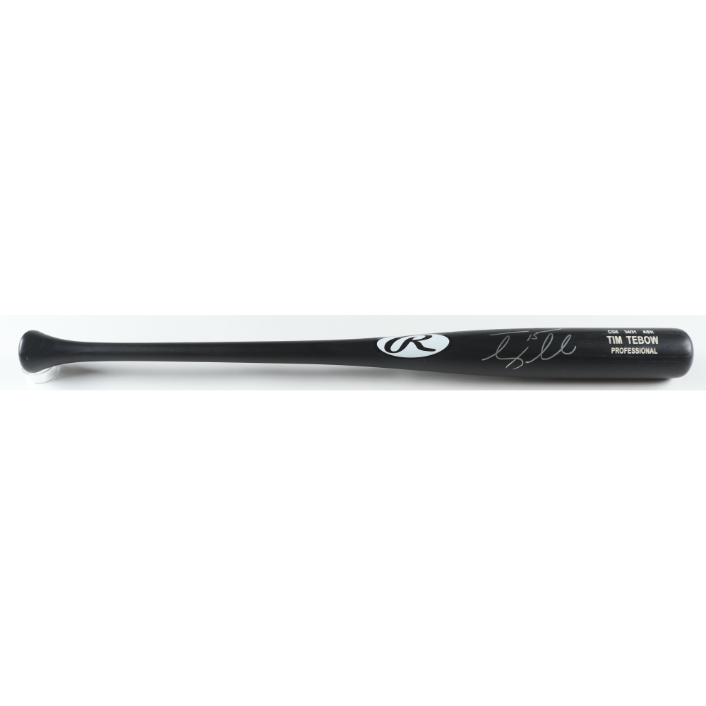 Tim Tebow Signed Rawlings Baseball Bat (Tebow) | Pristine Auction