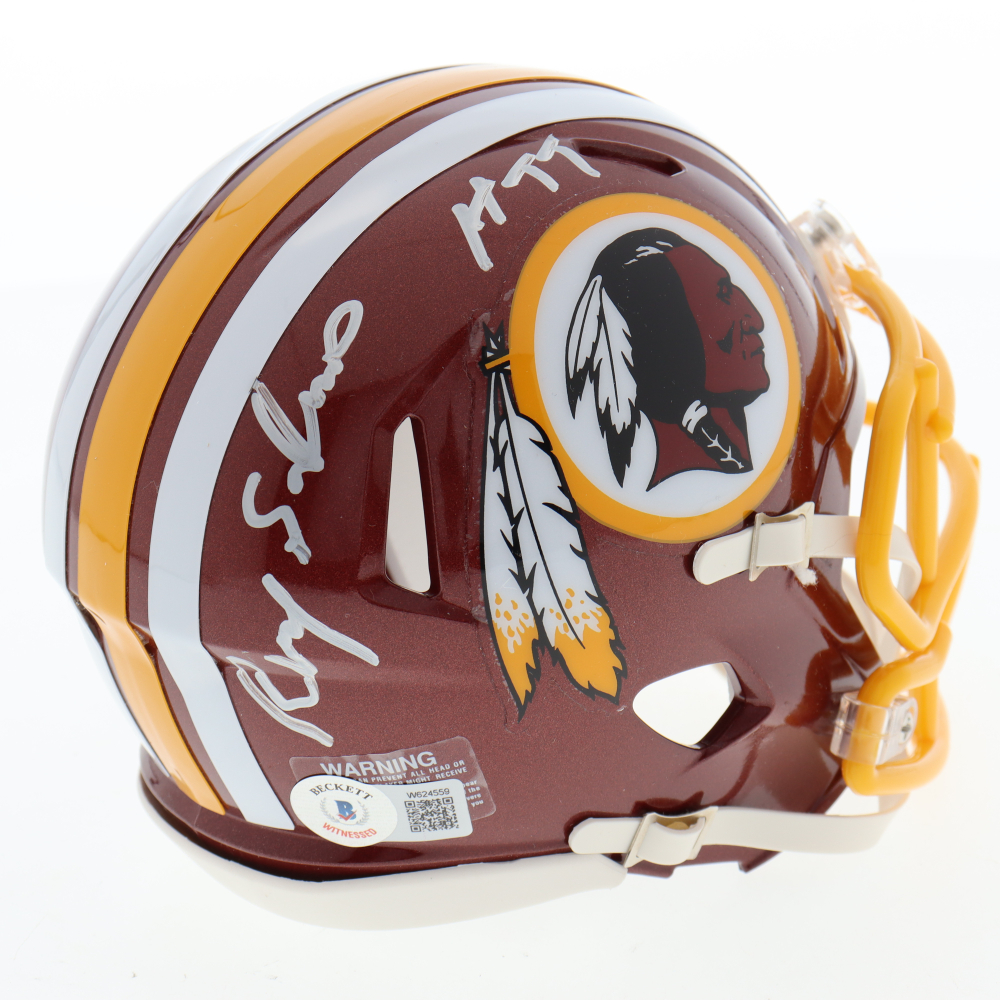 Ricky Sanders Signed Redskins Speed Mini Helmet (Beckett) | Pristine ...