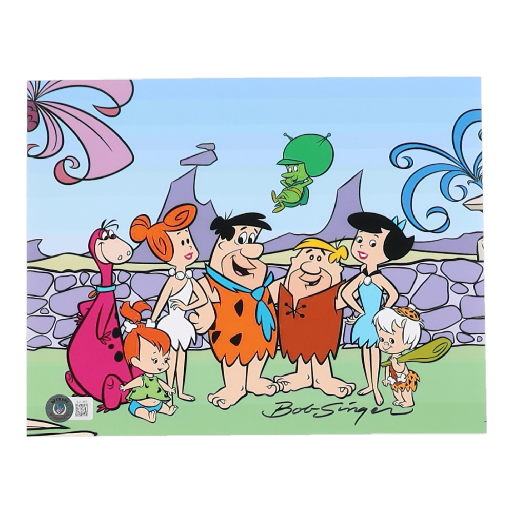 Bob Singer Signed "The Flintstones" 8x10 Photo (Beckett) | Pristine Auction