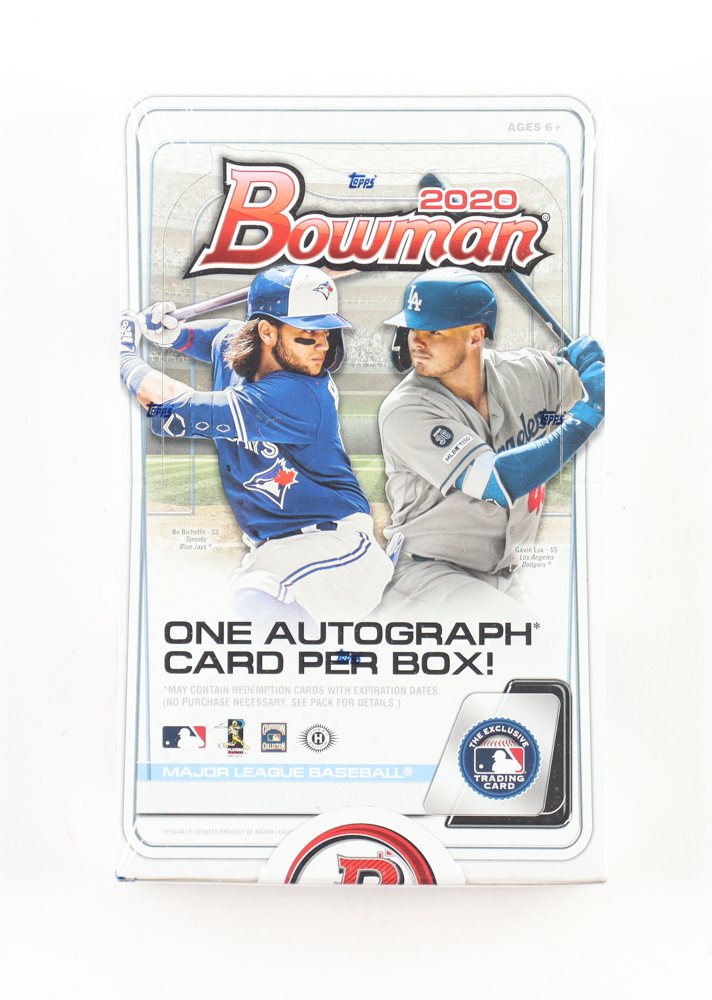 2020 Bowman Baseball Hobby Box With 24 Packs | Pristine Auction