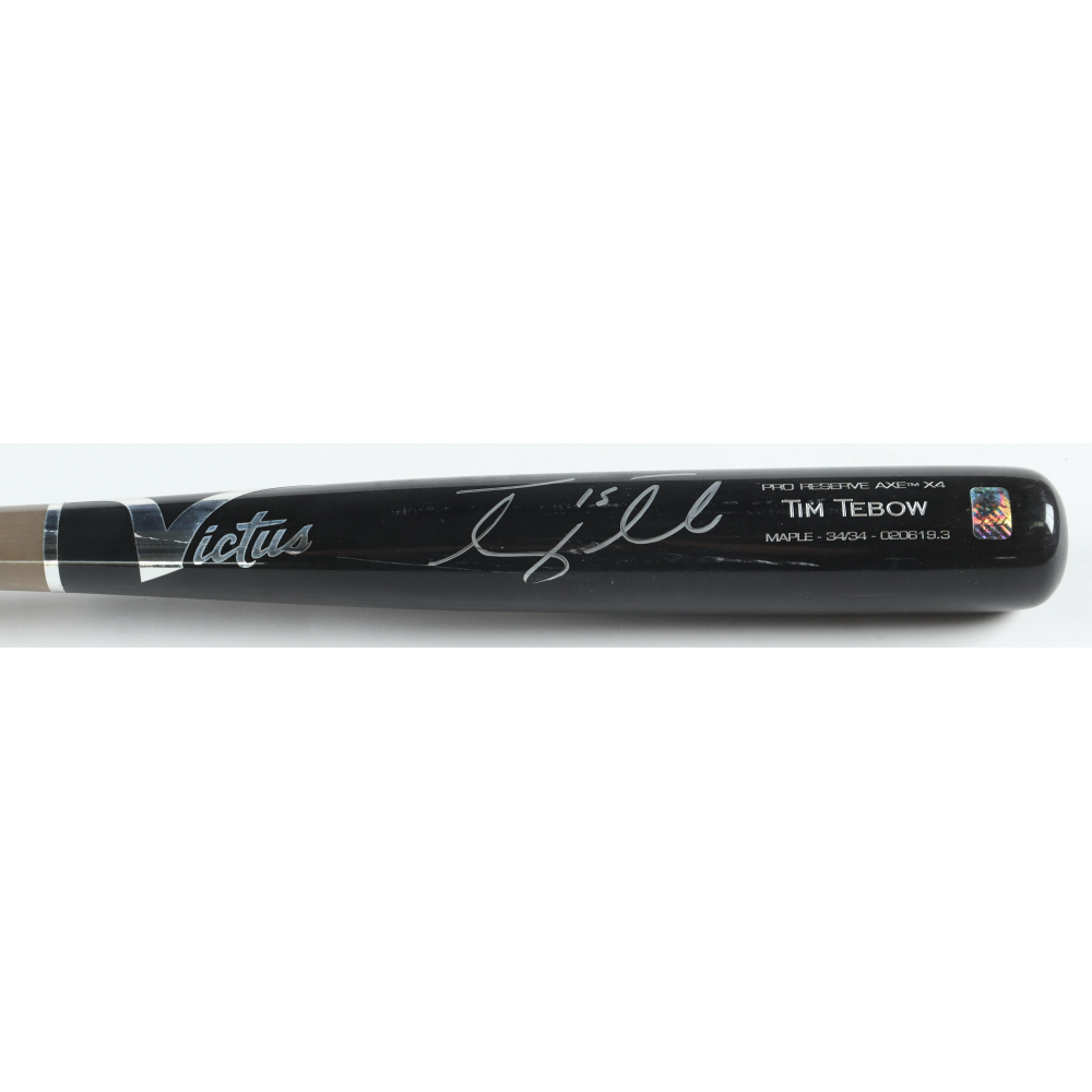 Tim Tebow Signed Victus Baseball Bat (Tebow) | Pristine Auction