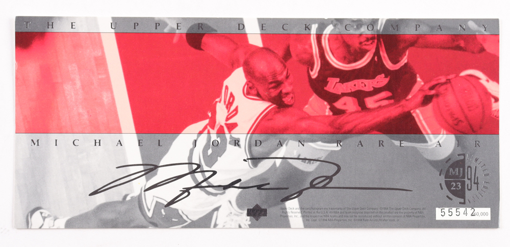 Michael Jordan LE 1994 Upper Deck Rare Air Tribute Set of (90 ...
