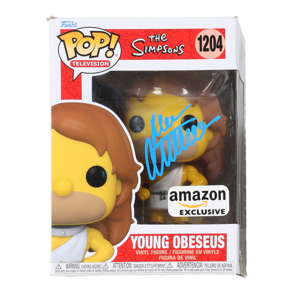 Dan Castellaneta Signed "The Simpsons" Young Obeseus #1204 Funko Pop ...